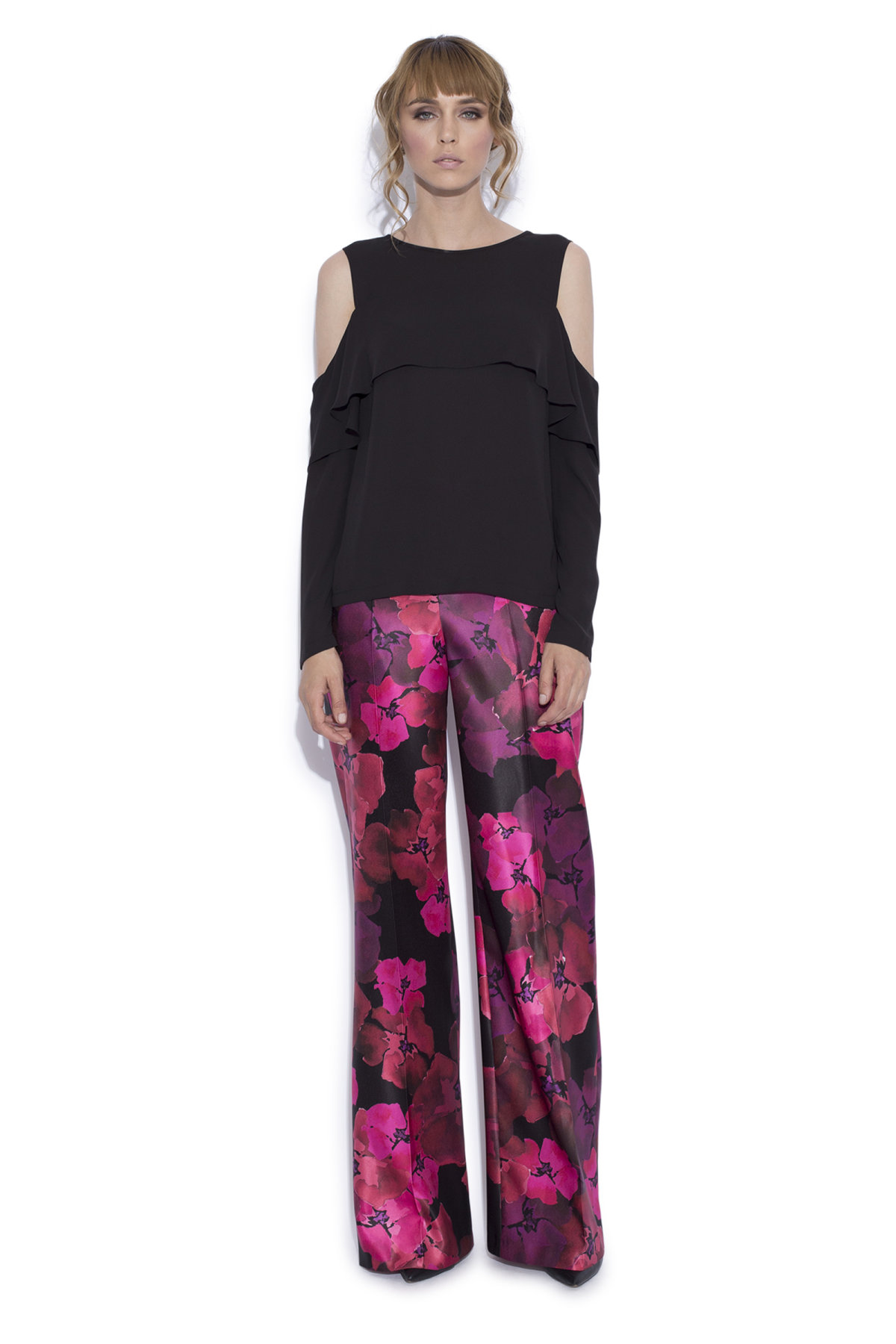 Top cu volane si umeri descoperiti | TOP9030 | NISSA