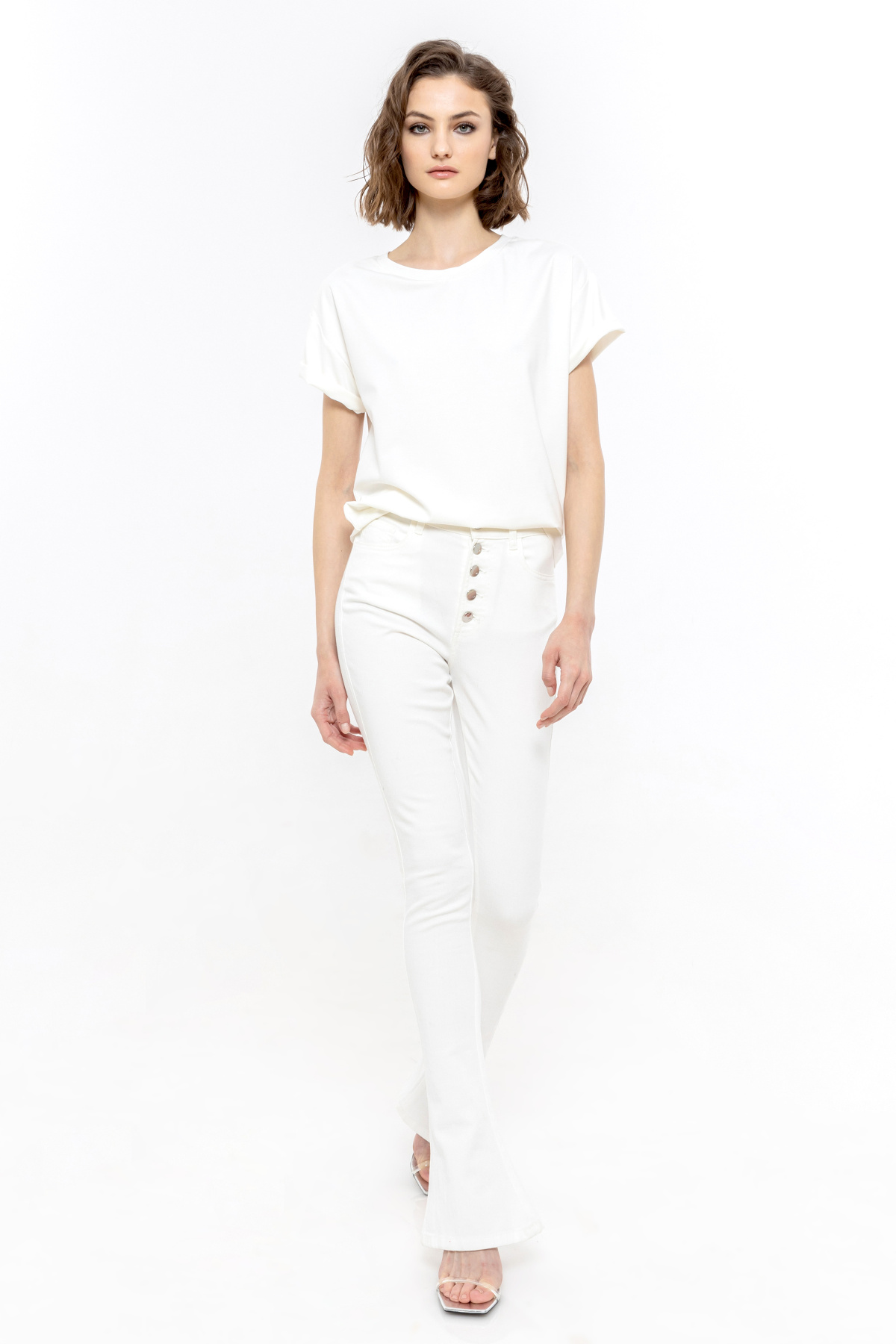 Top cu insertie de dantela | TOP14131 | NISSA