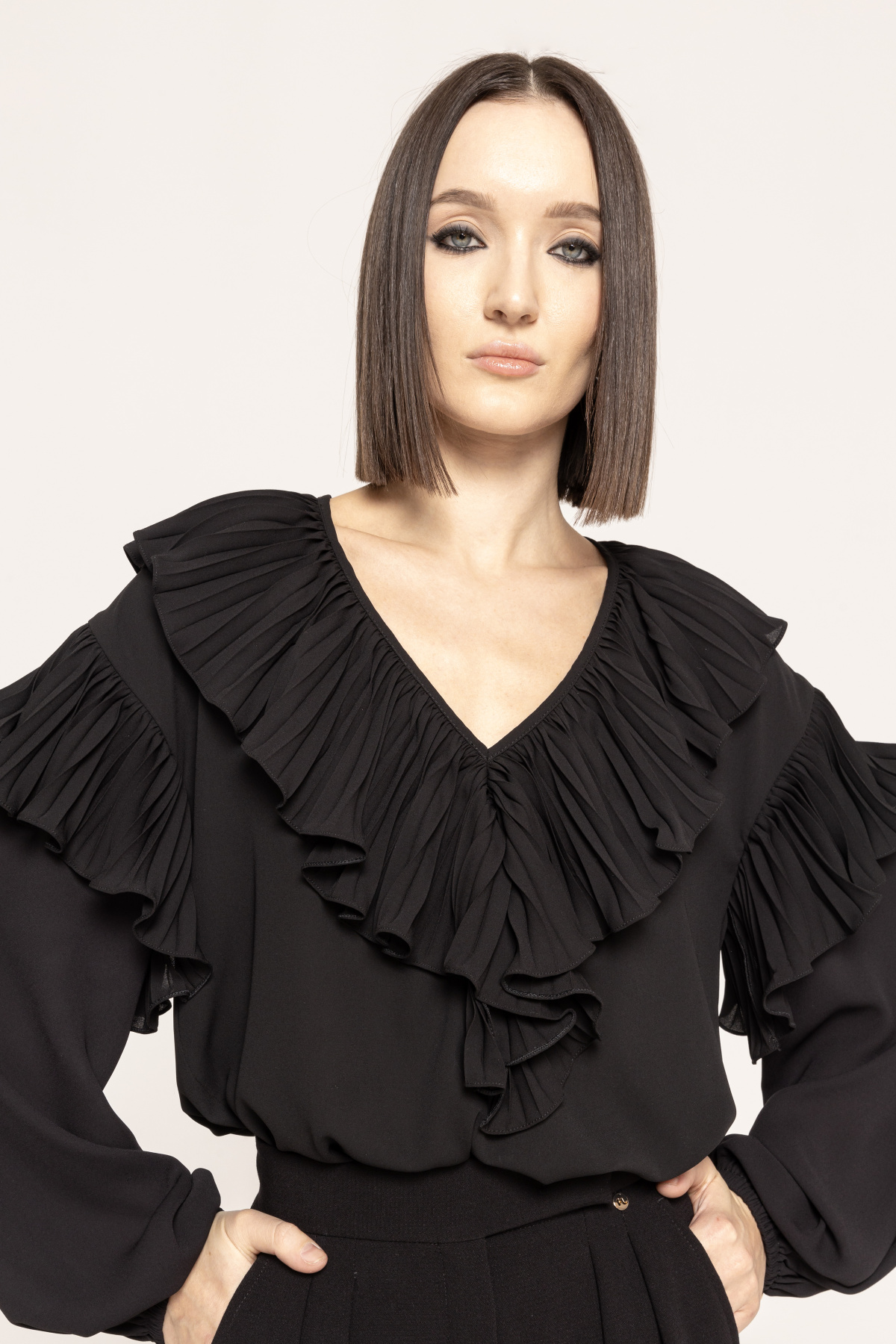 Top cu volane aplicate | TOP15097 | NISSA