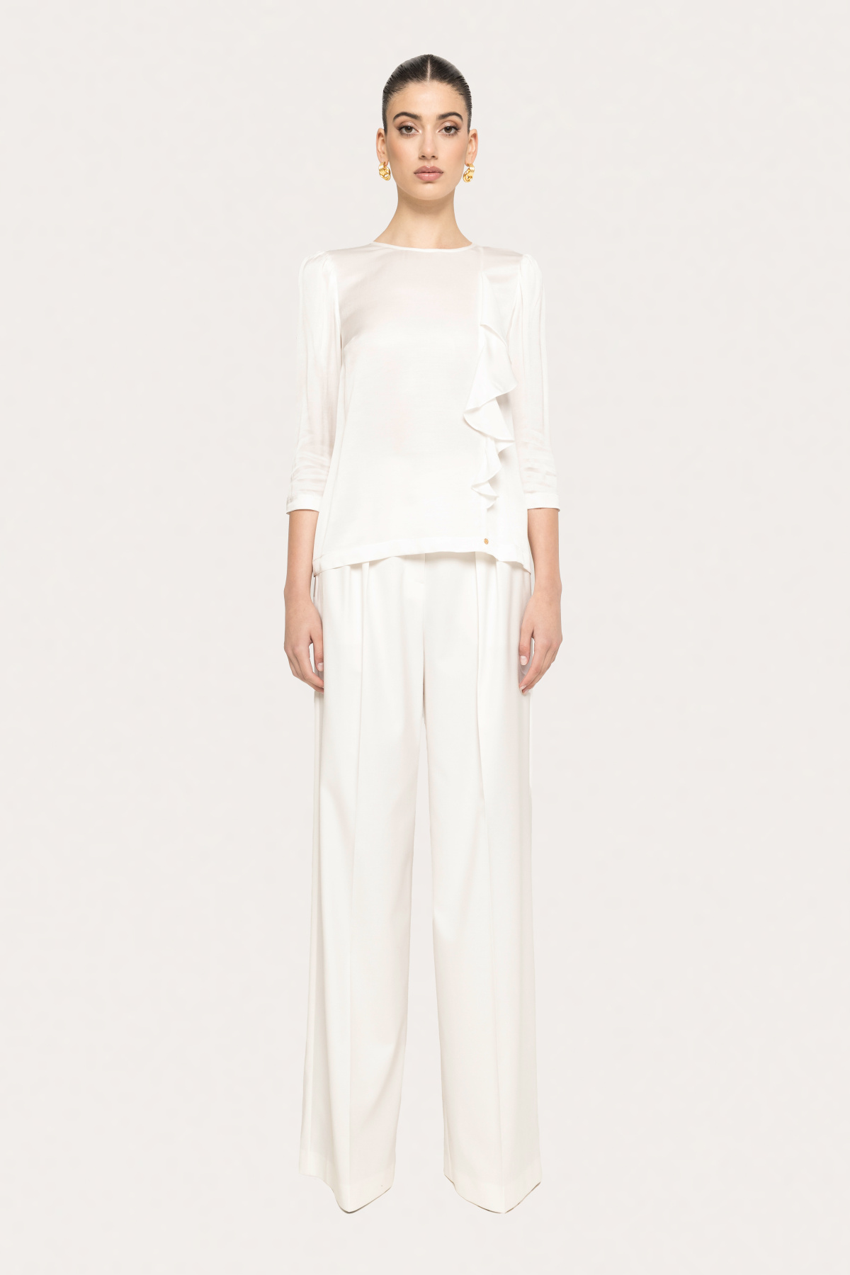 Top din vascoza cu volane | TOP15704 | NISSA