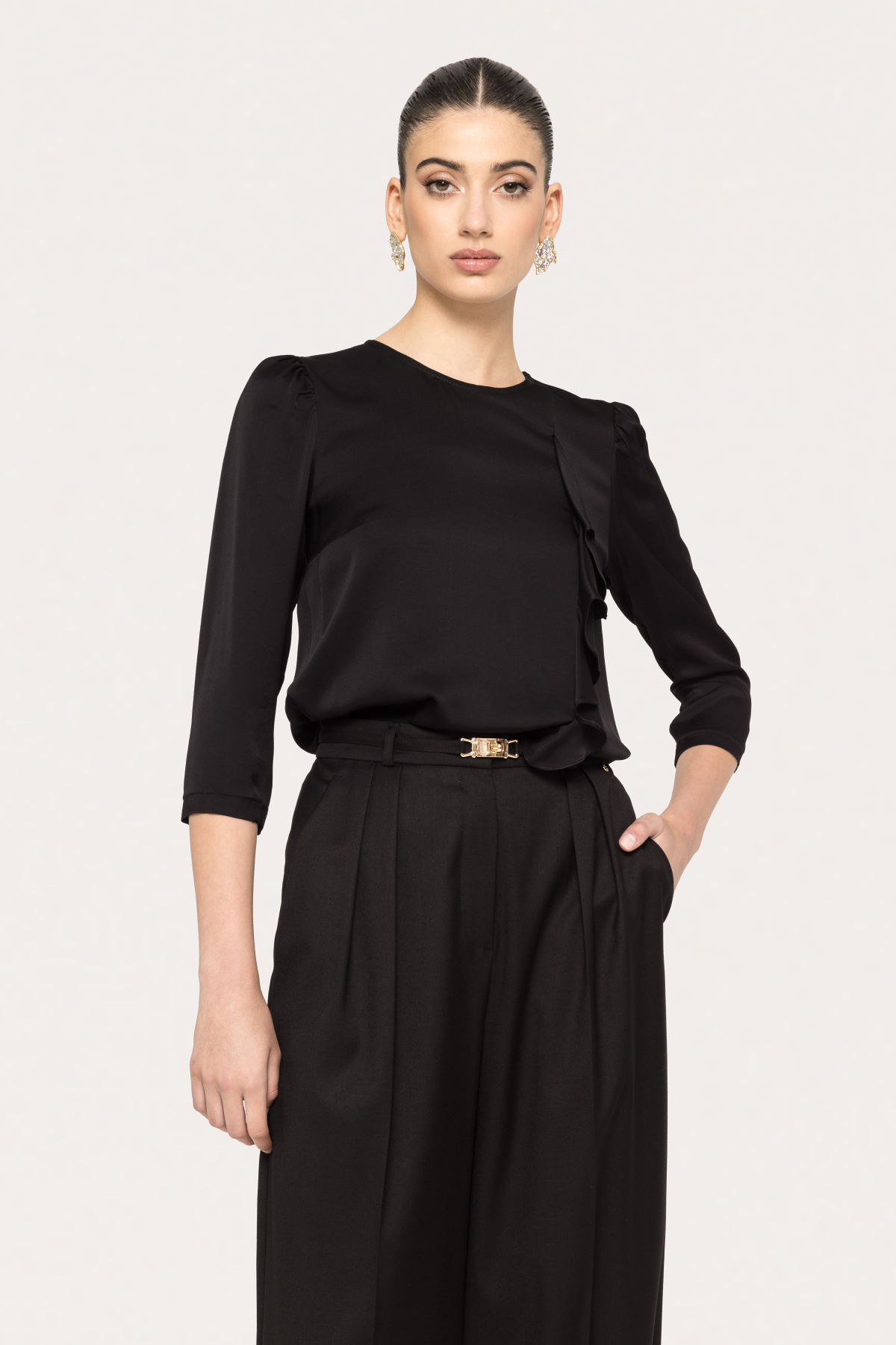 Top din vascoza cu volane | TOP15704 | NISSA